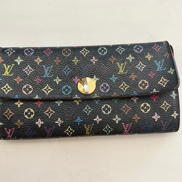 Louis Vuitton | Bags | Louis Vuitton Multicolor Wallet | Poshmark
